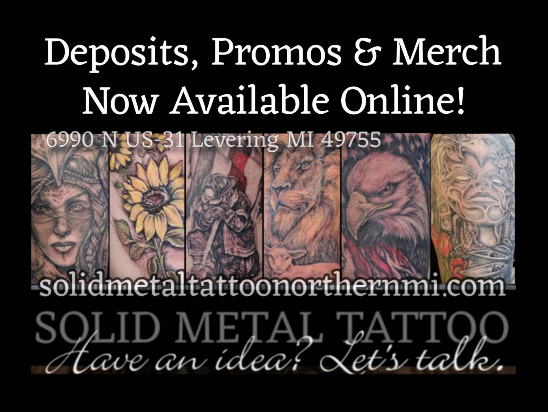 Solid Metal Tattoos